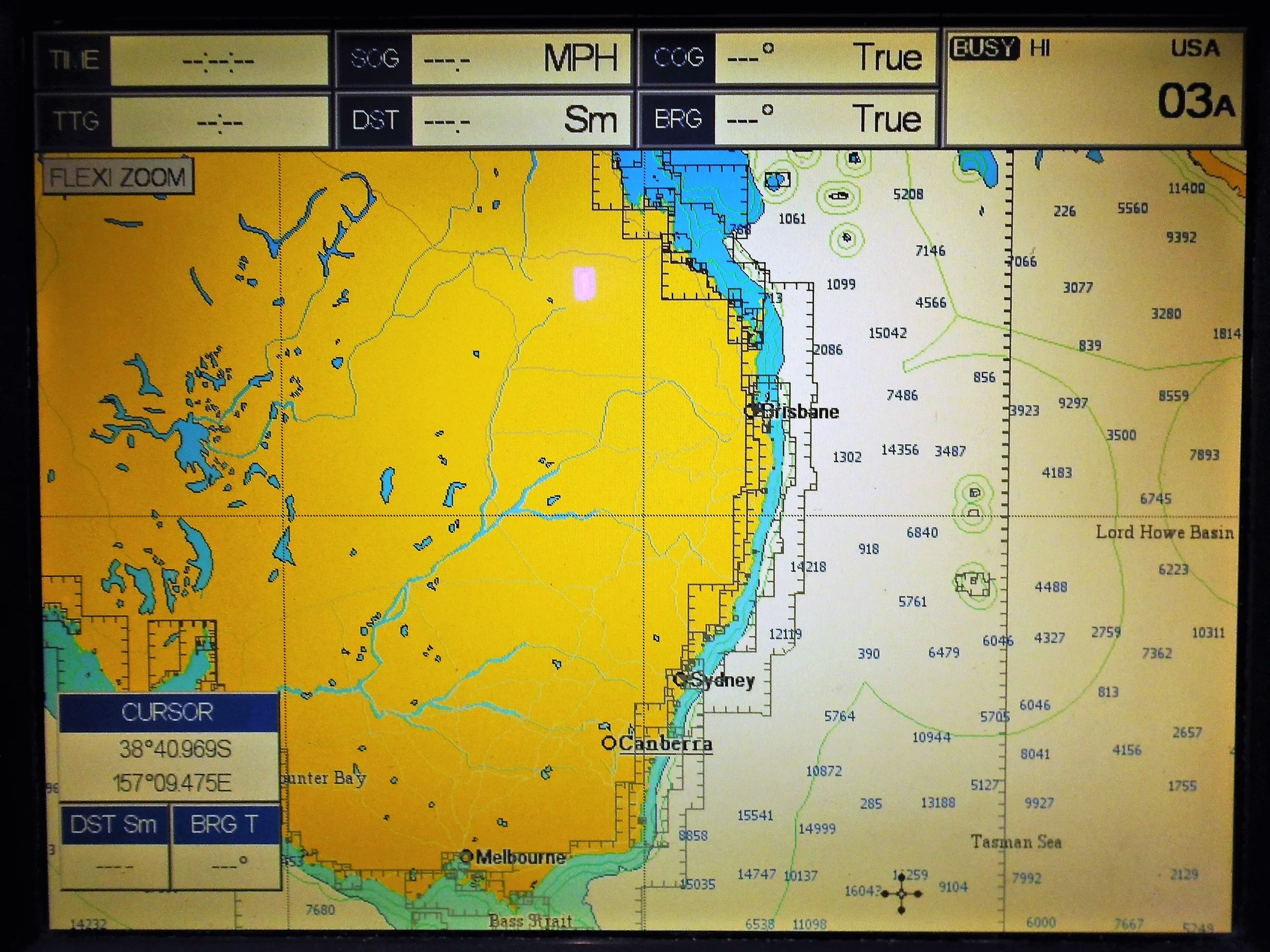 C-Map NT MAX C-card Format M-AU-M251.02 East Coast Of Australia - 18 ...