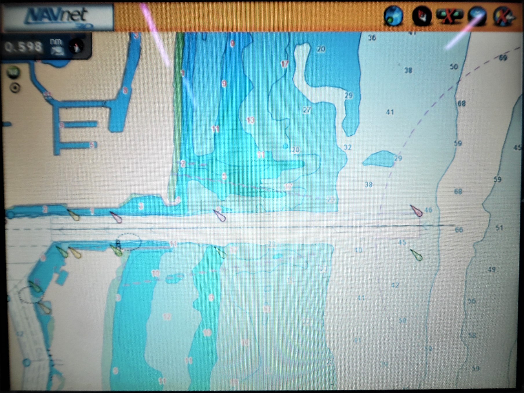 Furuno - NavNet 3D - MFD8 - 8" Display - Good Condition - Tested ...