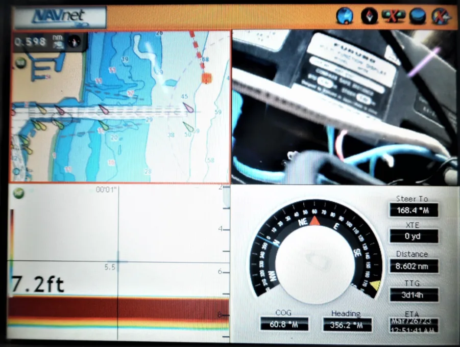 Furuno - NavNet 3D - MFD8 - 8" Display - Good Condition - Tested ...