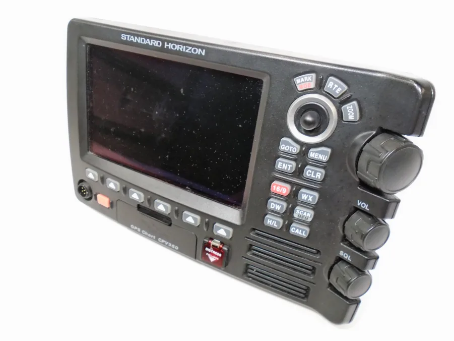 Standard Horizon CPV350 GPS Chart Chartplotter/VHF Display ~ 90 Day ...