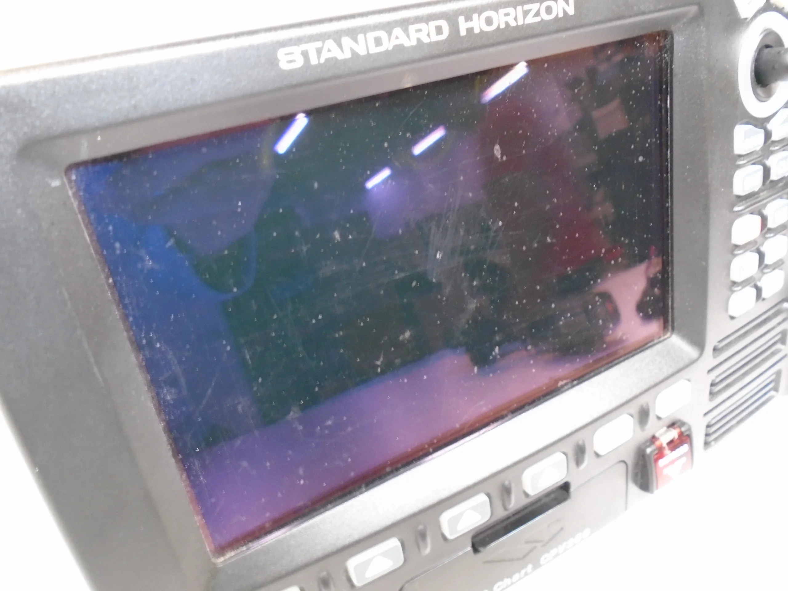 Standard Horizon CPV350 GPS Chart Chartplotter/VHF Display ~ 90 Day ...