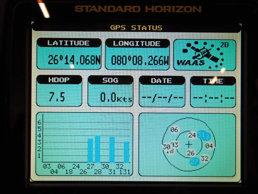 Standard Horizon GPS Chart CP170 C Display & Bracket/Power Cable - (NEW ...