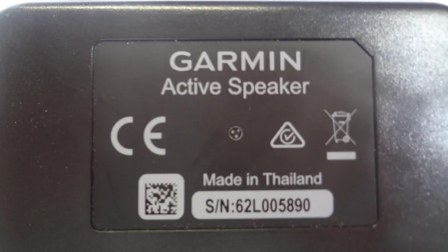Garmin VHF 315 Marine VHF Radio Mountable Active Speaker Only 62L005890 ...