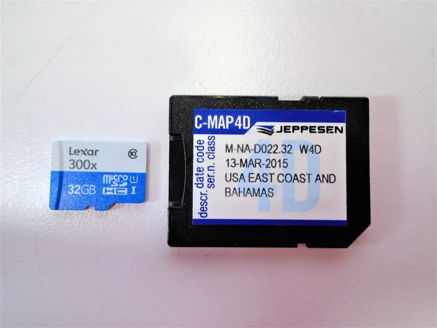 C-MAP 4D SD Chart Card M-NA-D022.32 USA East Coast And Bahamas 13 Mar ...