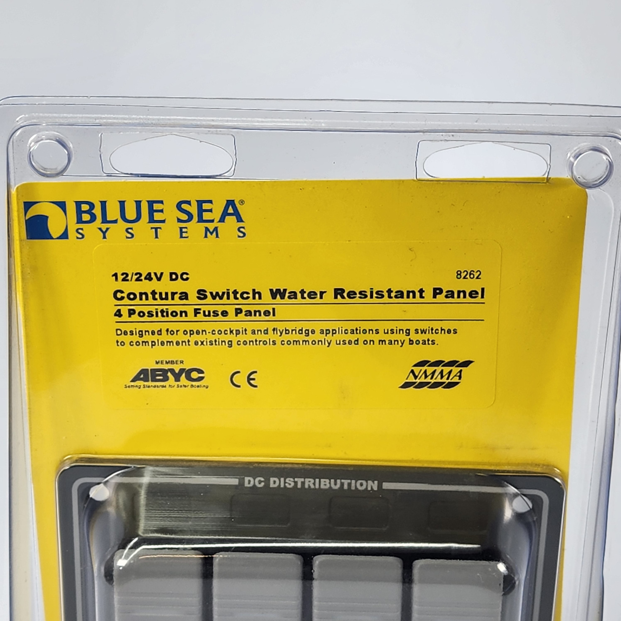 Blue Sea Systems 8262 Contura Water Resistant 4-Position 12VDC Panel ...