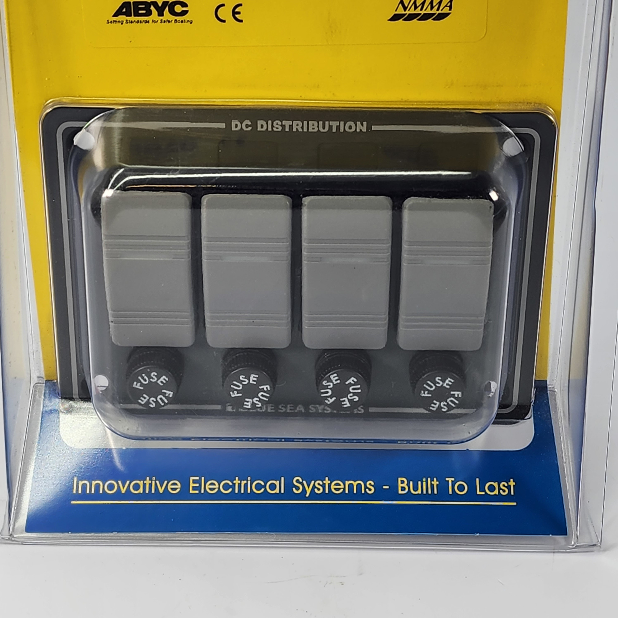 Blue Sea Systems 8262 Contura Water Resistant 4-Position 12VDC Panel ...