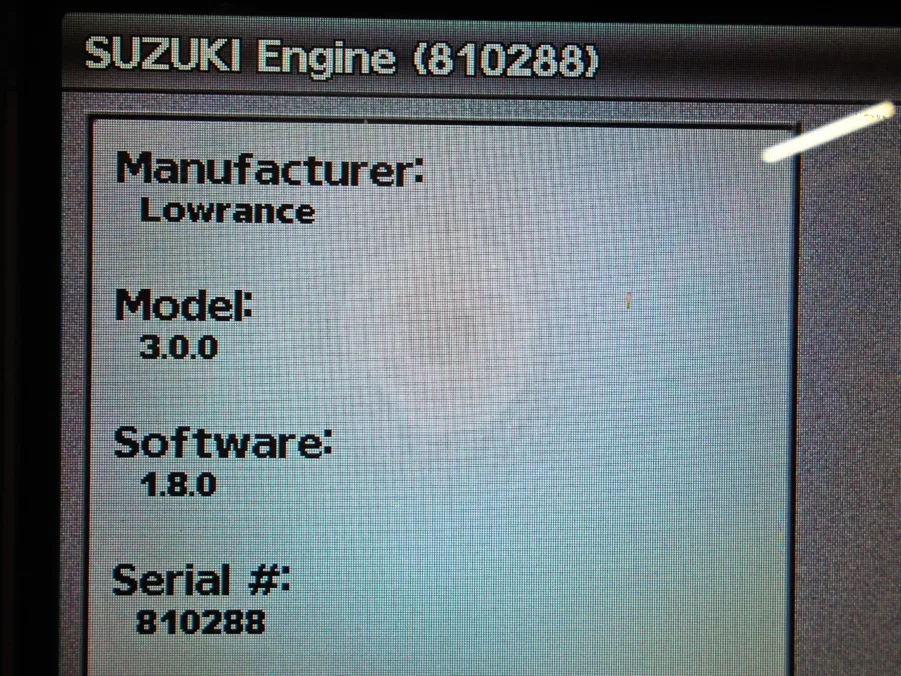 GENUINE SUZUKI 990C0-88011 ENGINE INTERFACE CABLE (Tested Good) - Max ...