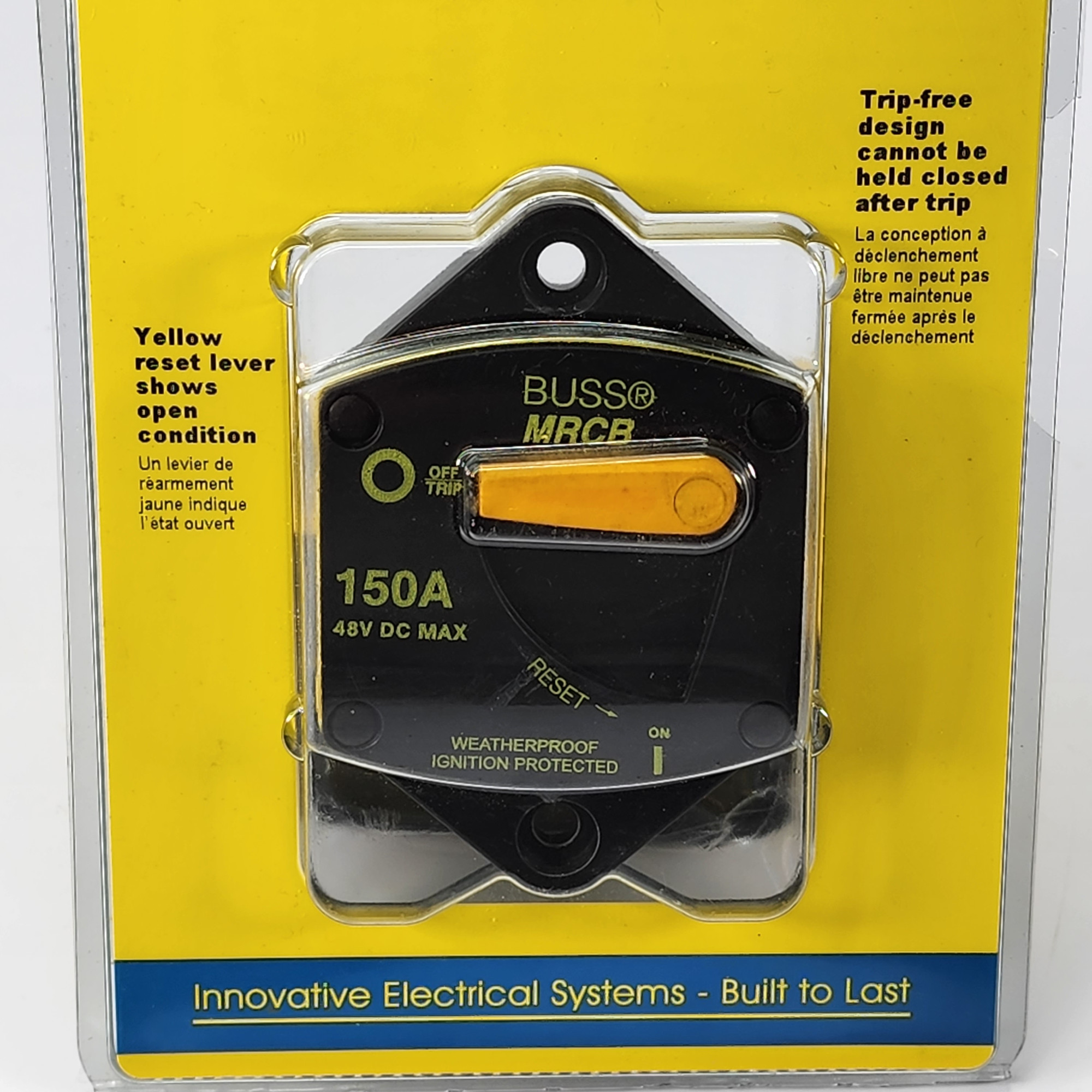 Blue Sea Systems 7048 Bussmann 187 Series Circuit Breaker - Panel Mount ...