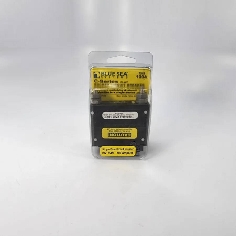 Blue Sea Systems 7549 C-Series Flat Rocker Circuit Breaker - Single ...