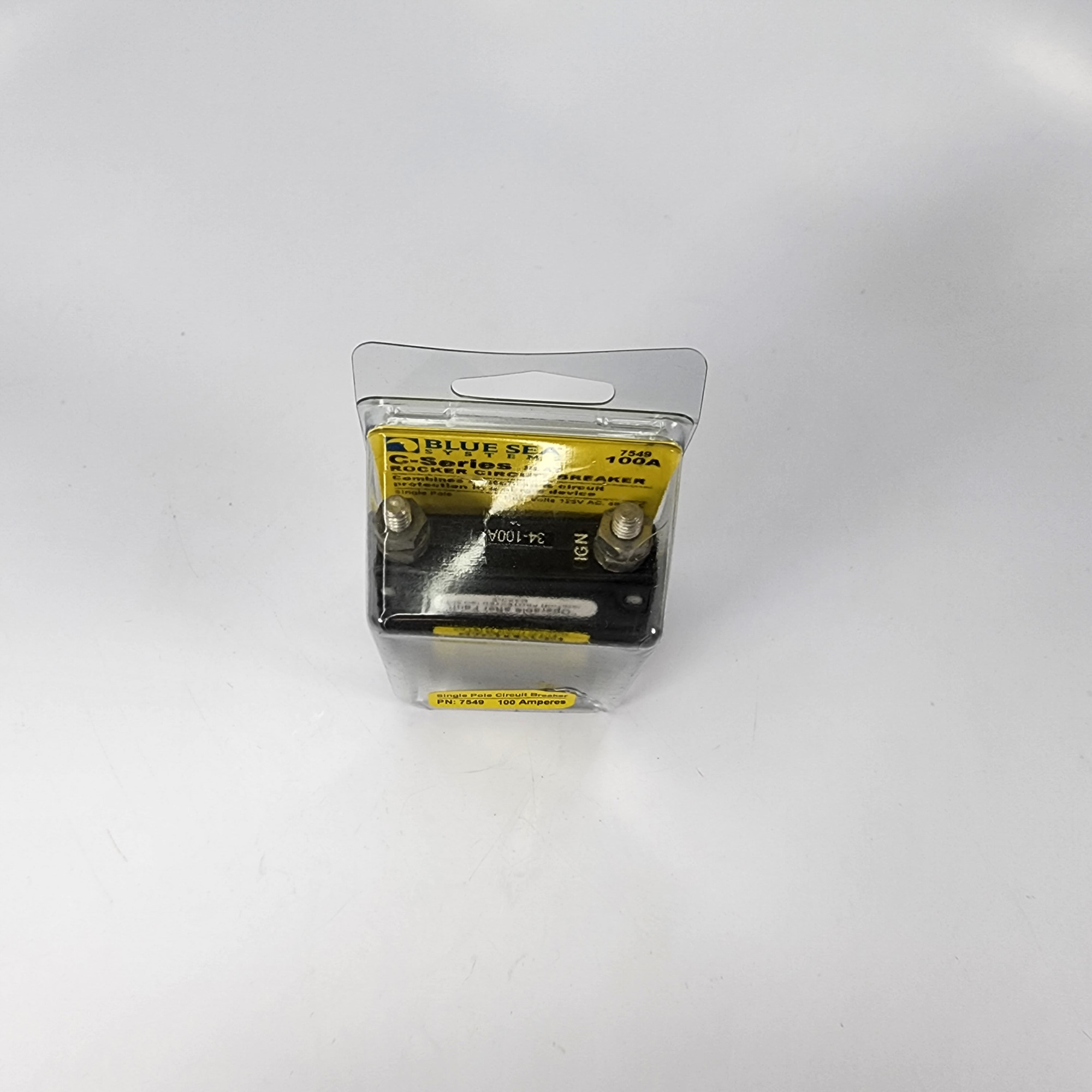 Blue Sea Systems 7549 C-Series Flat Rocker Circuit Breaker - Single ...
