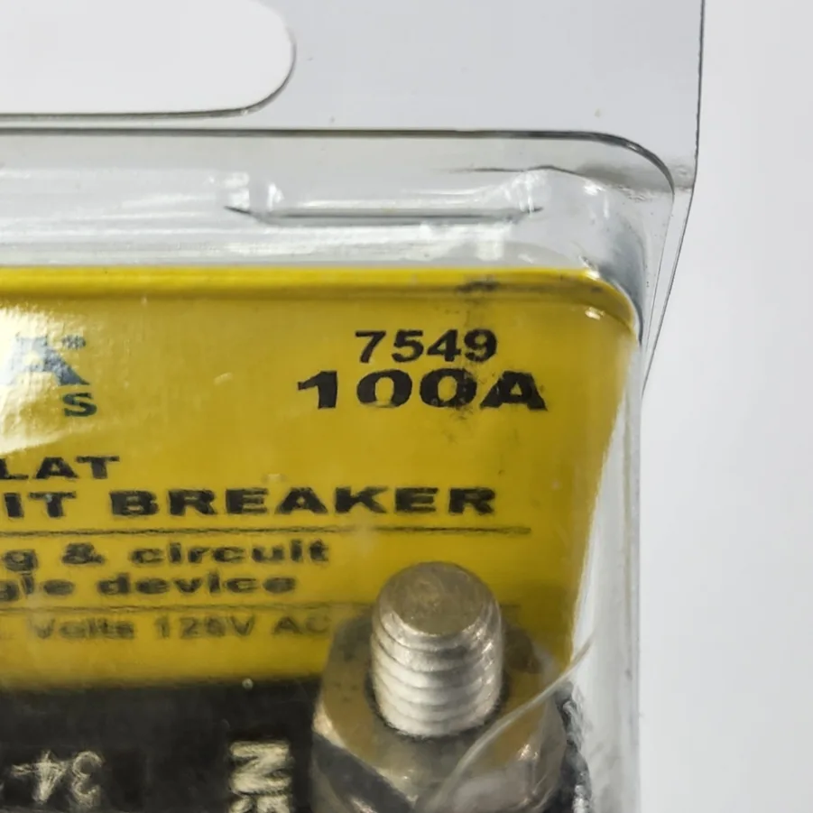 Blue Sea Systems 7549 C-Series Flat Rocker Circuit Breaker - Single ...