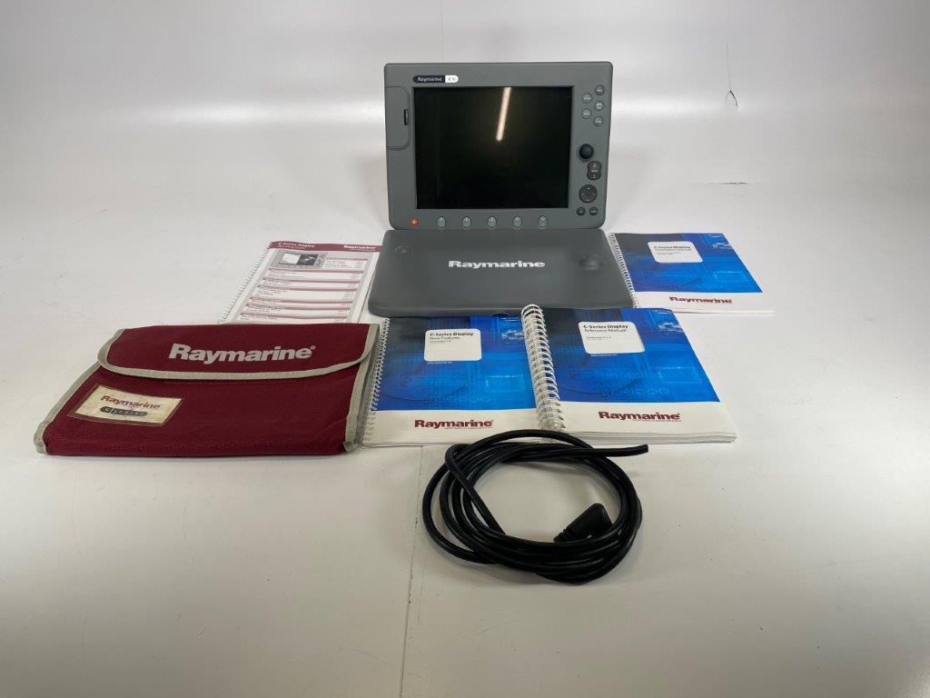 Raymarine C120 Classic Display w/ Bezel + Accessories - *MME REFURB ...