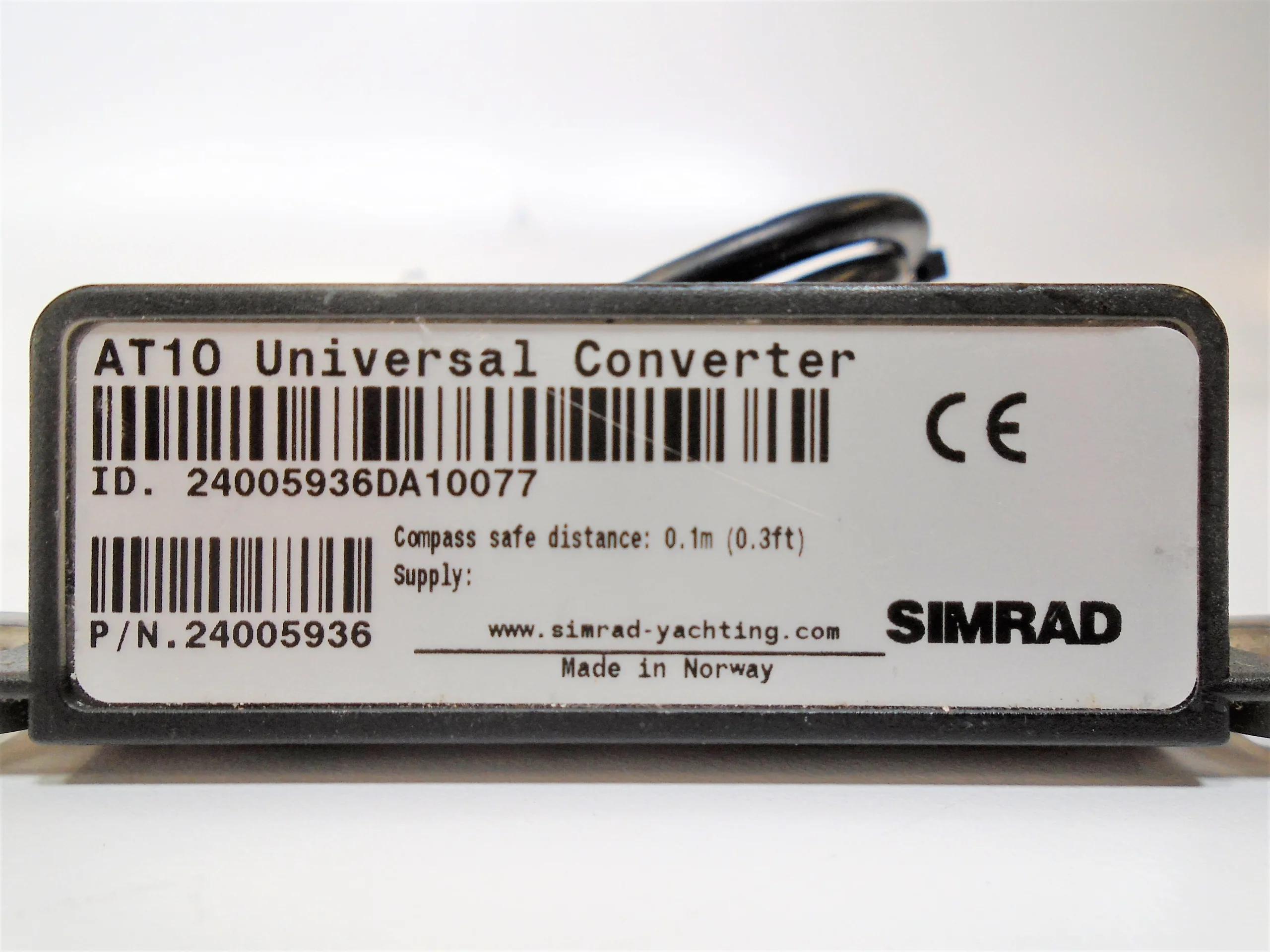 Simrad AT10 10Hz NMEA0183 to Simnet Converter 24006694 - Good Condition ...