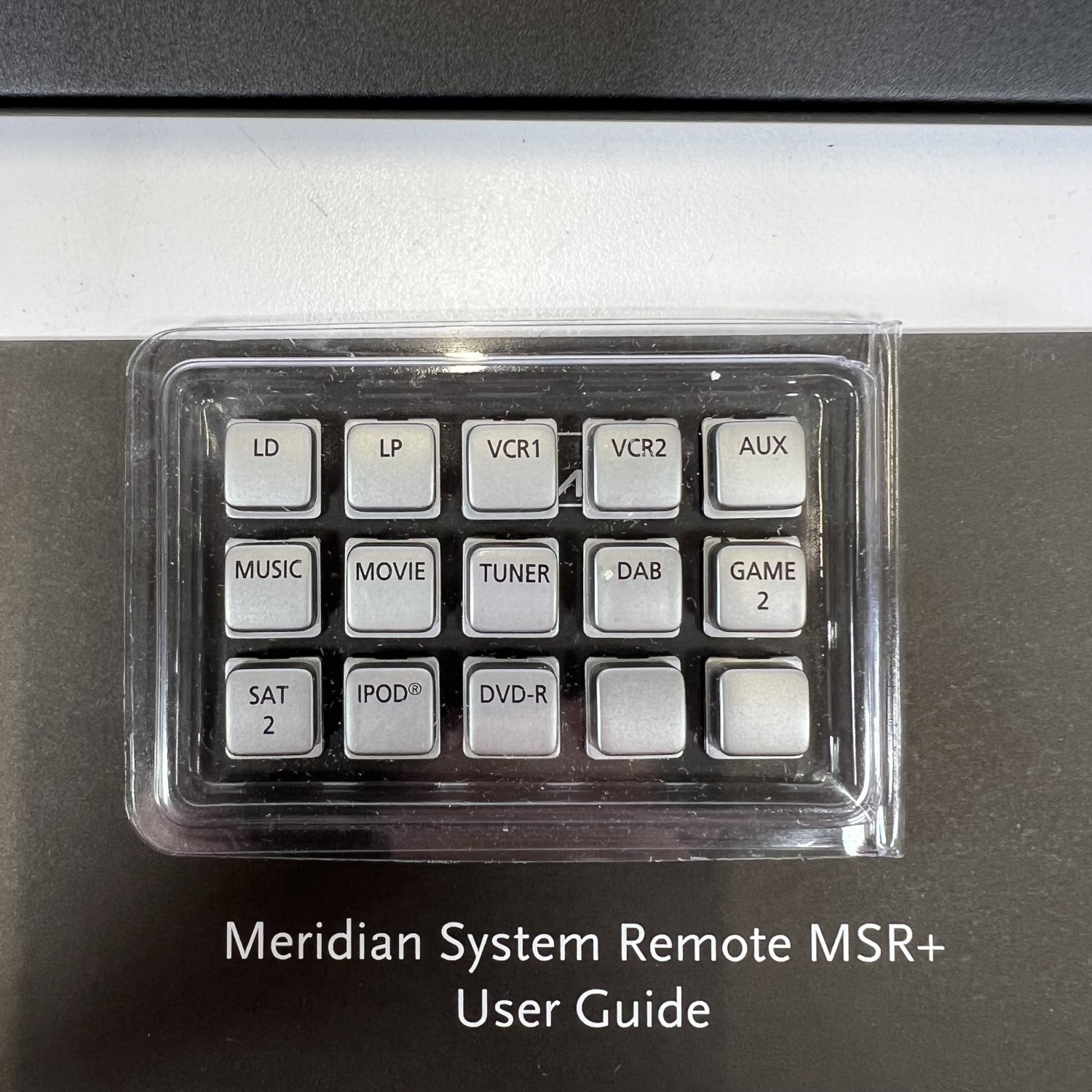 Meridian System Remote MSR+ MSR Plus Advanced Remote Control - Max ...