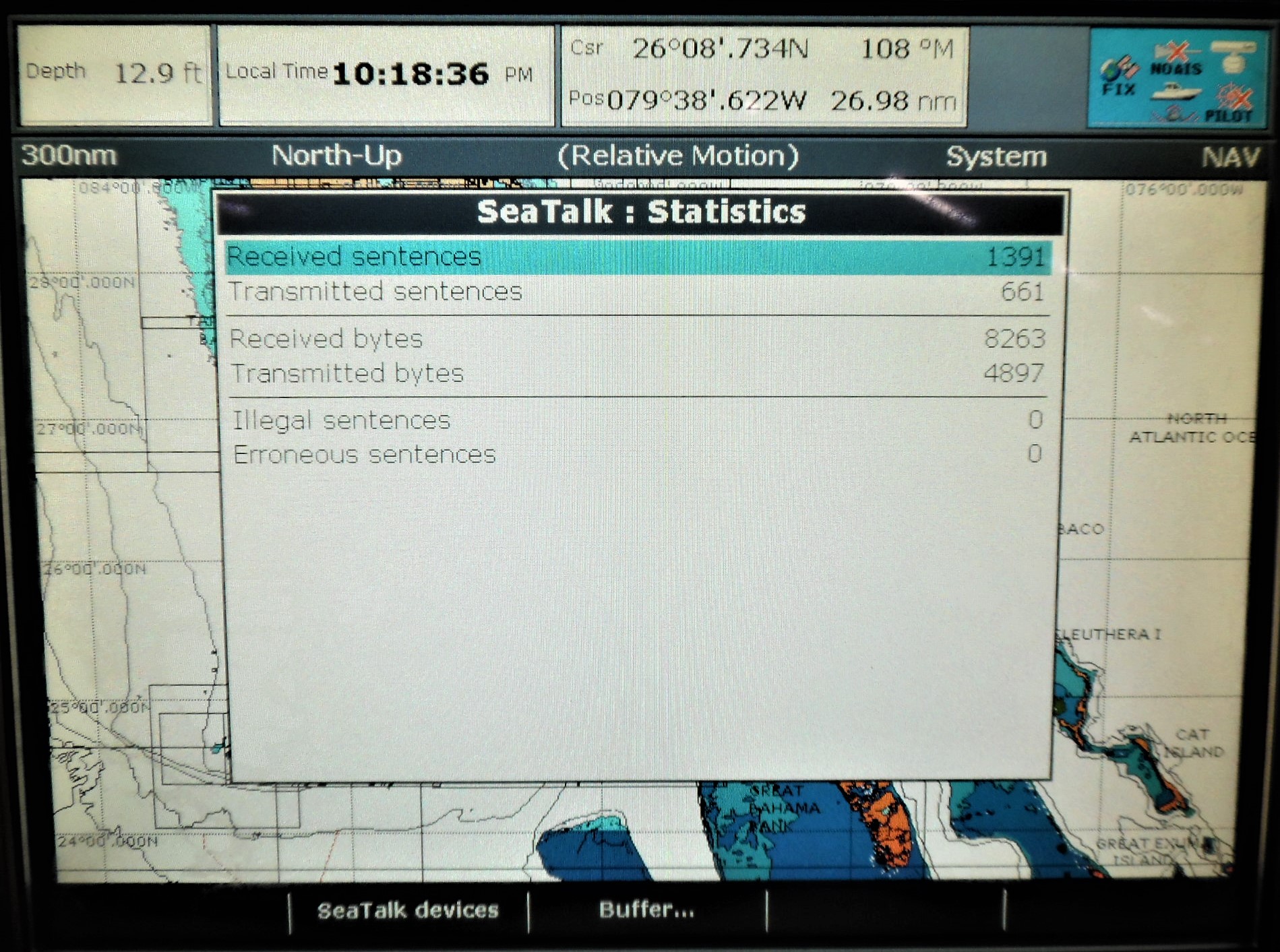 Raymarine E120 Classic Display - E02013 - w/ Bezel and Sun Cover ...