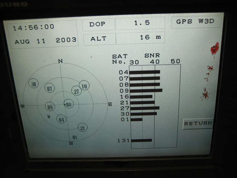 Furuno GP-320B GPS ANTENNA FOR Navnet VX1 VX2 3D ~ TESTED! - Max Marine ...