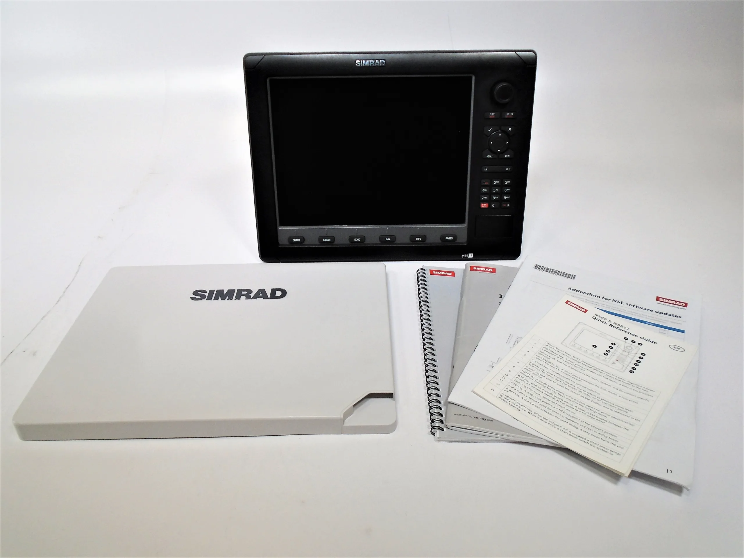 Simrad NSE12 AMER MFD GREAT CONDITION W/ Suncover Tested Good - Max ...