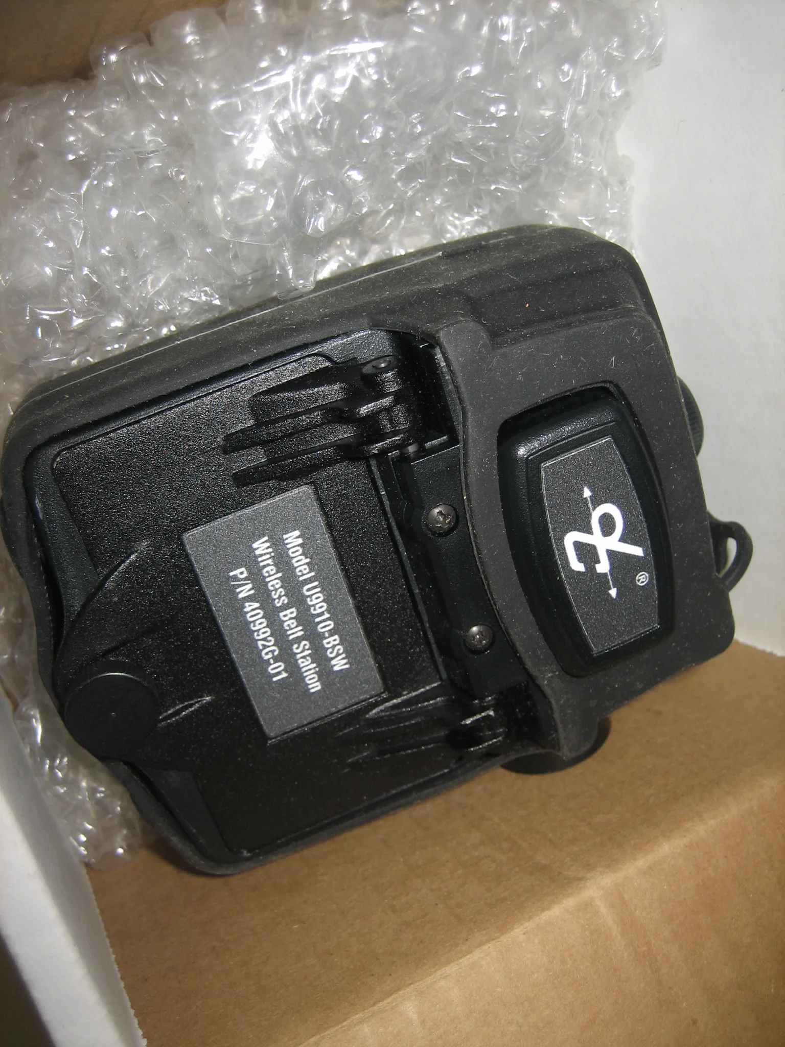 David Clark U9910-BSW Wireless Intercom Belt StationVOX - Never Used ...