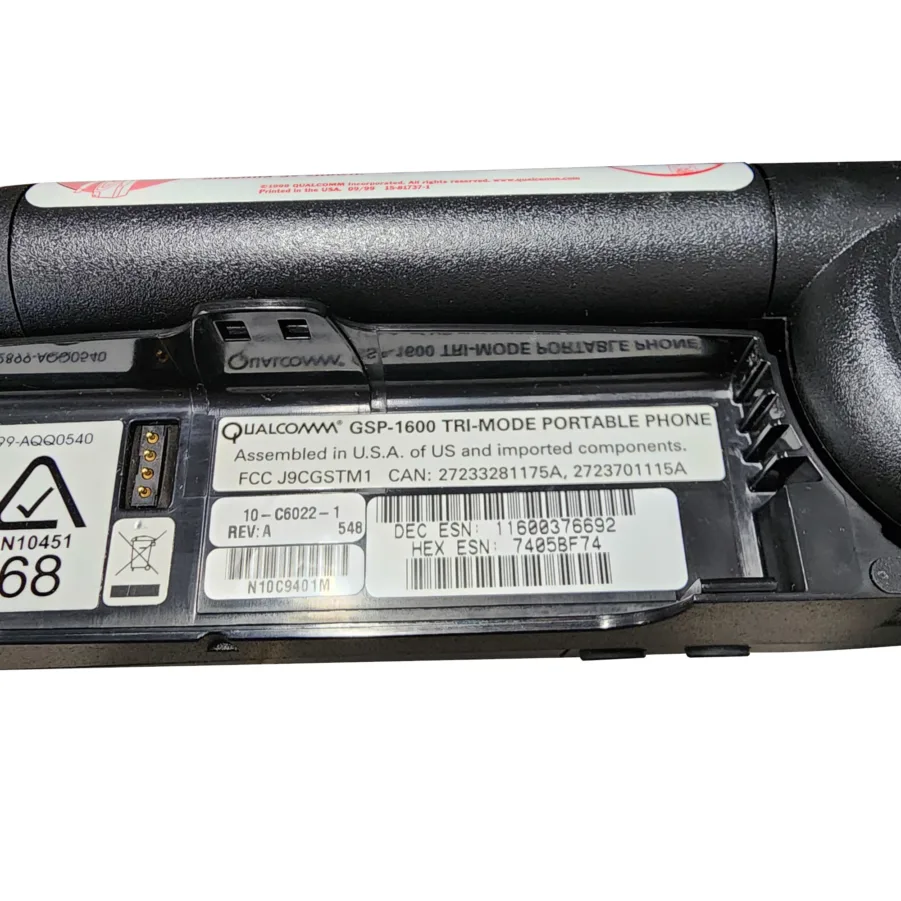 Qualcomm GSP-1600 Globalstar Tri-Mode Satellite Phone Kit - Max Marine ...