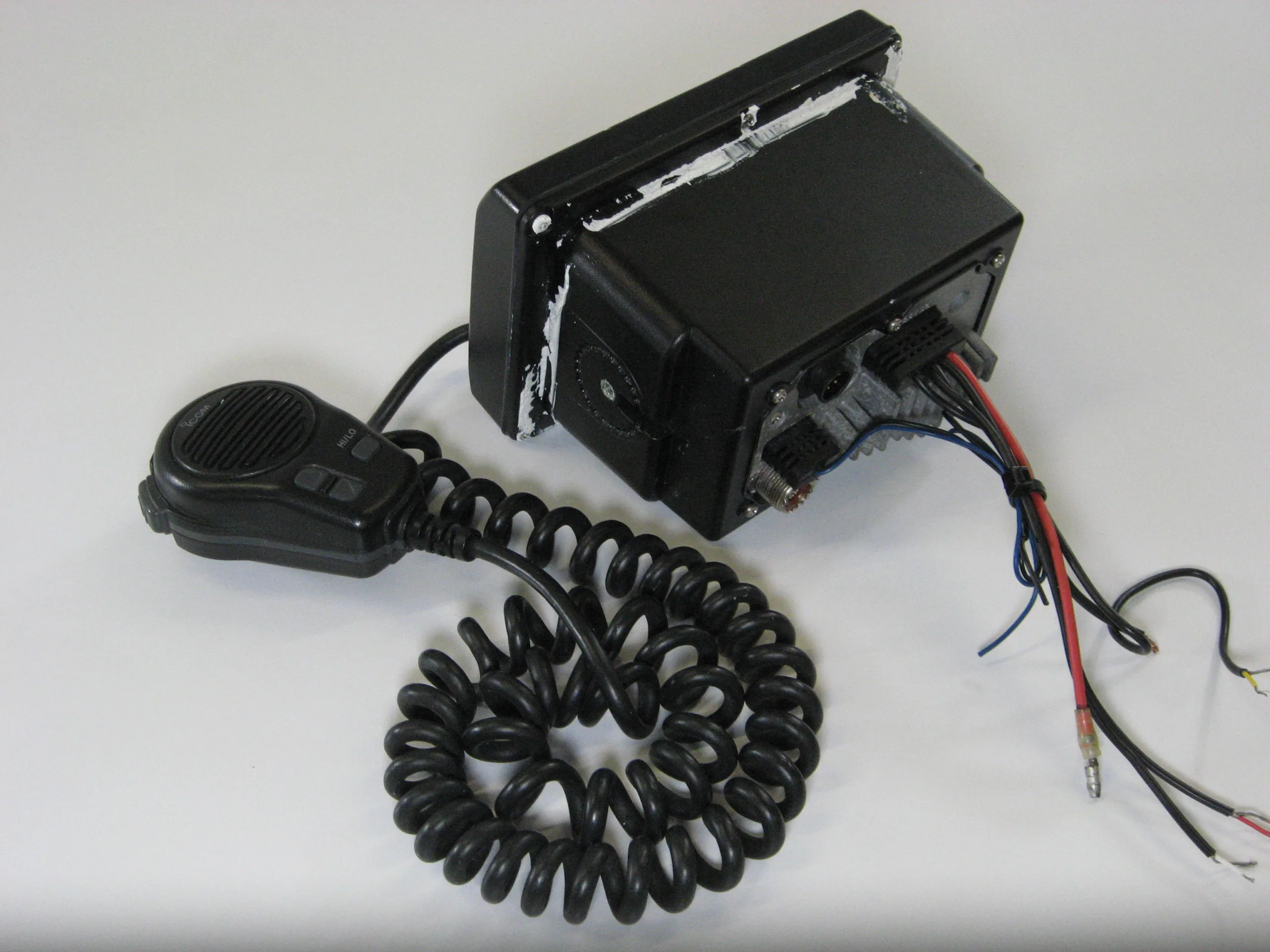 Icom IC-M504 Submersible Marine Fixed Mount VHF Radio Transceiver Unit ...