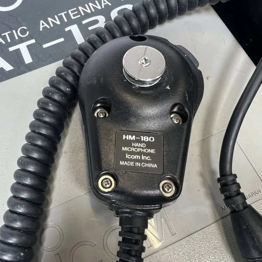 ICOM IC-M710 Single Side Band Radios w/ AT-130 Tuner HM-180 - Parts Lot - Max Marine Electronics