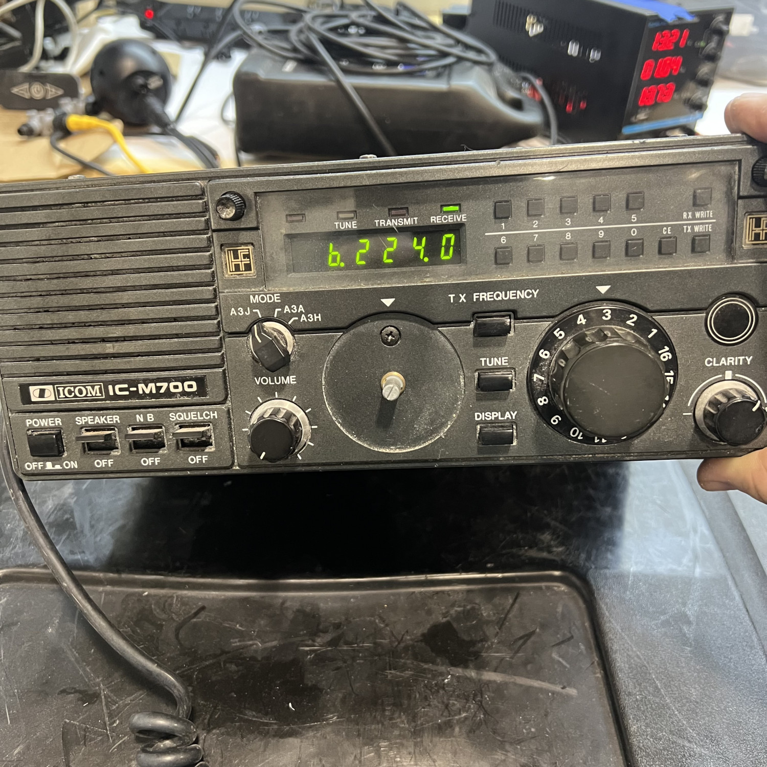 ICOM IC-M700 Single Side Band Radios w/ AT-130/140 Tuner - Parts Lot ...