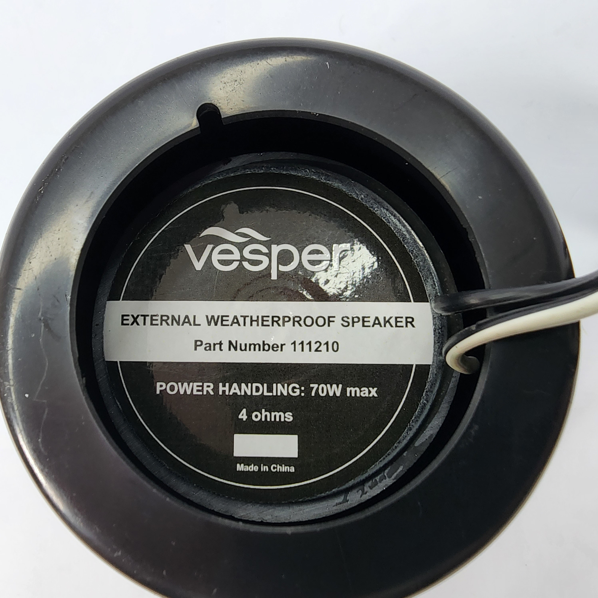 Vesper Marine External Waterproof Speaker for Cortex M1 - 70 Watt Max/4 ...