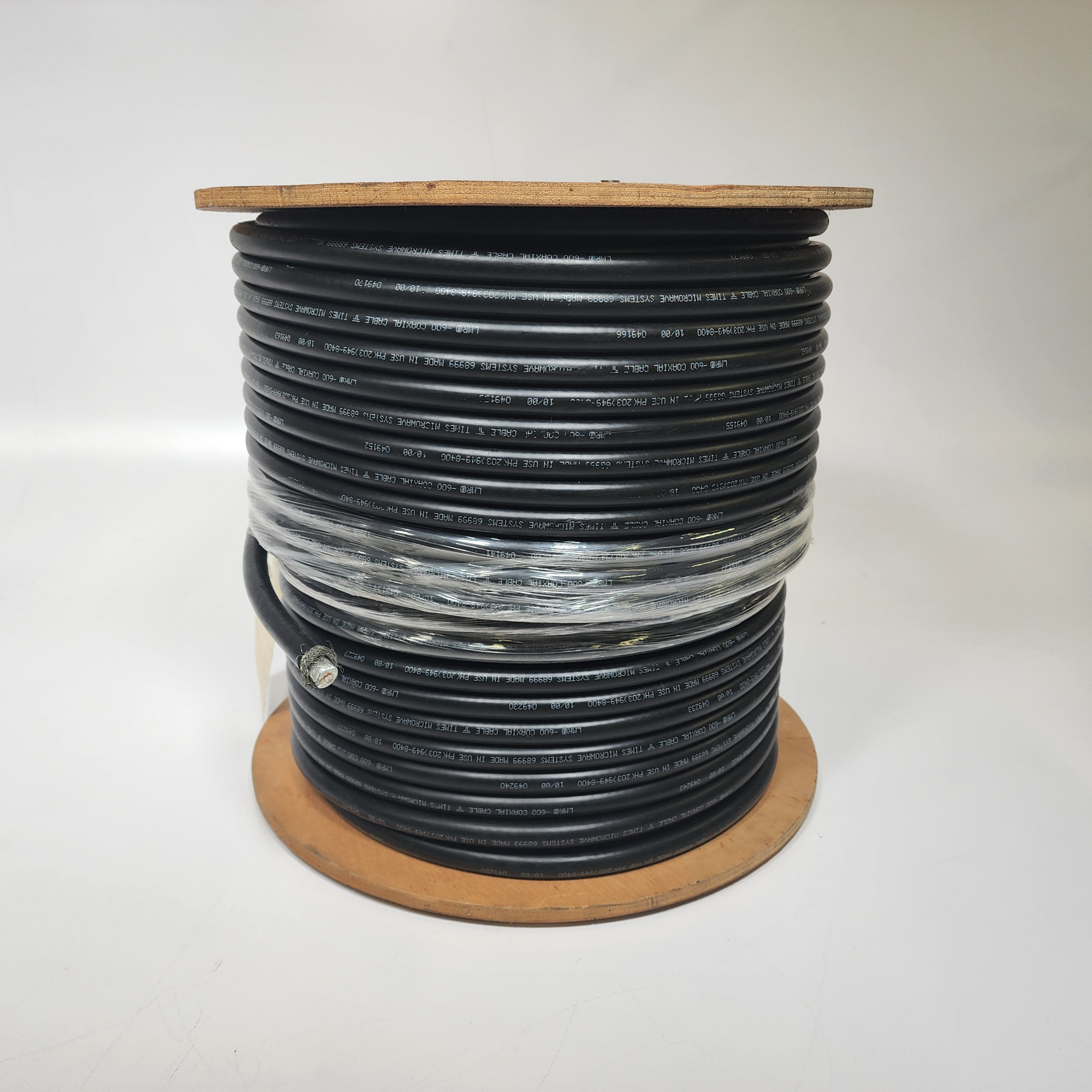 Times Microwave LMR-600 1/2" Braided Flexible Foam Dielectric 50 Ohm ...