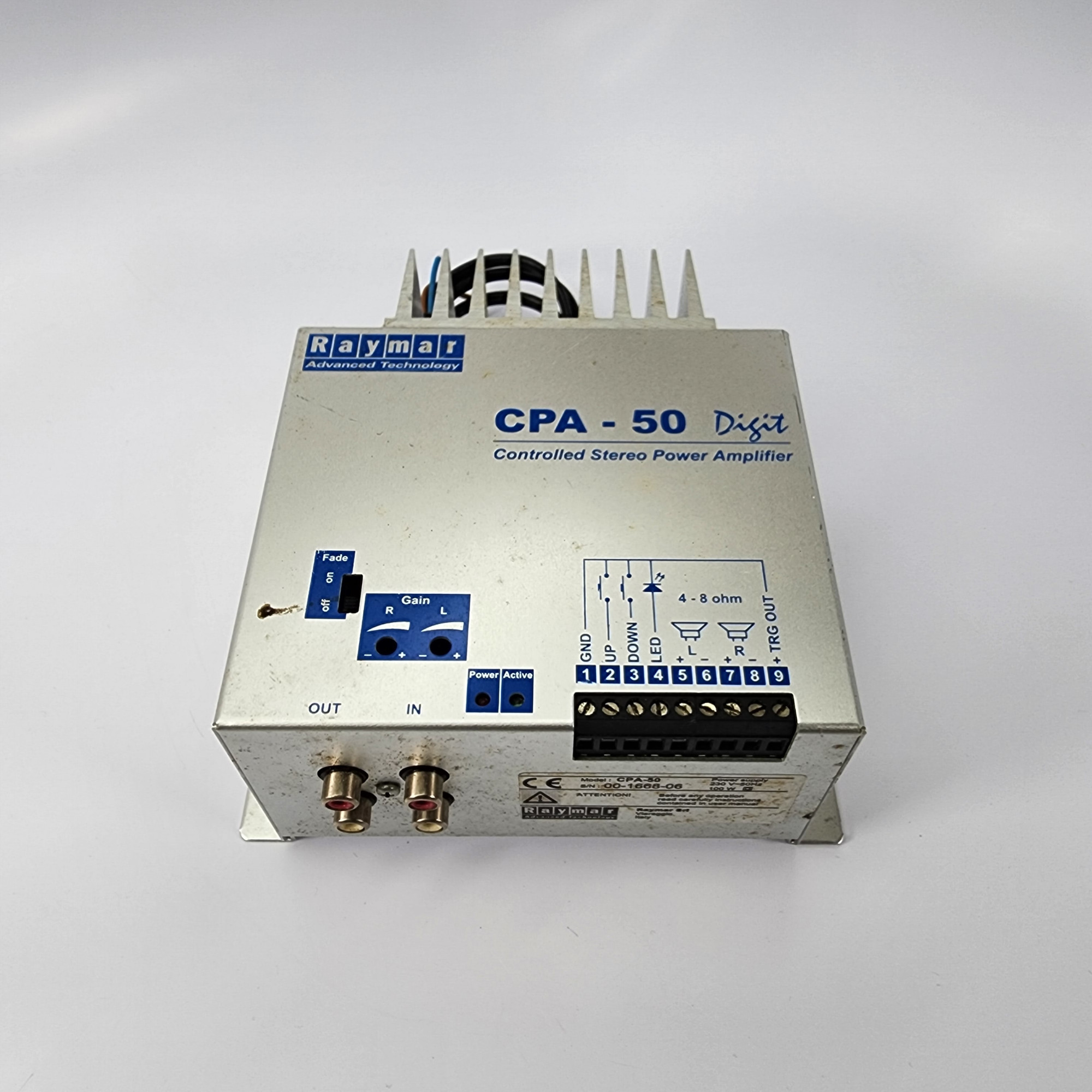 Raymar CPA-50 Digit Controlled Stereo Power Amplifier - As-Is - See ...