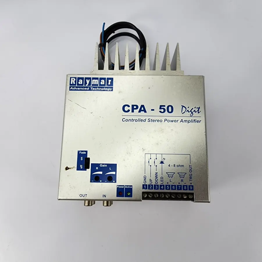 Raymar CPA-50 Digit Controlled Stereo Power Amplifier - As-Is - See ...