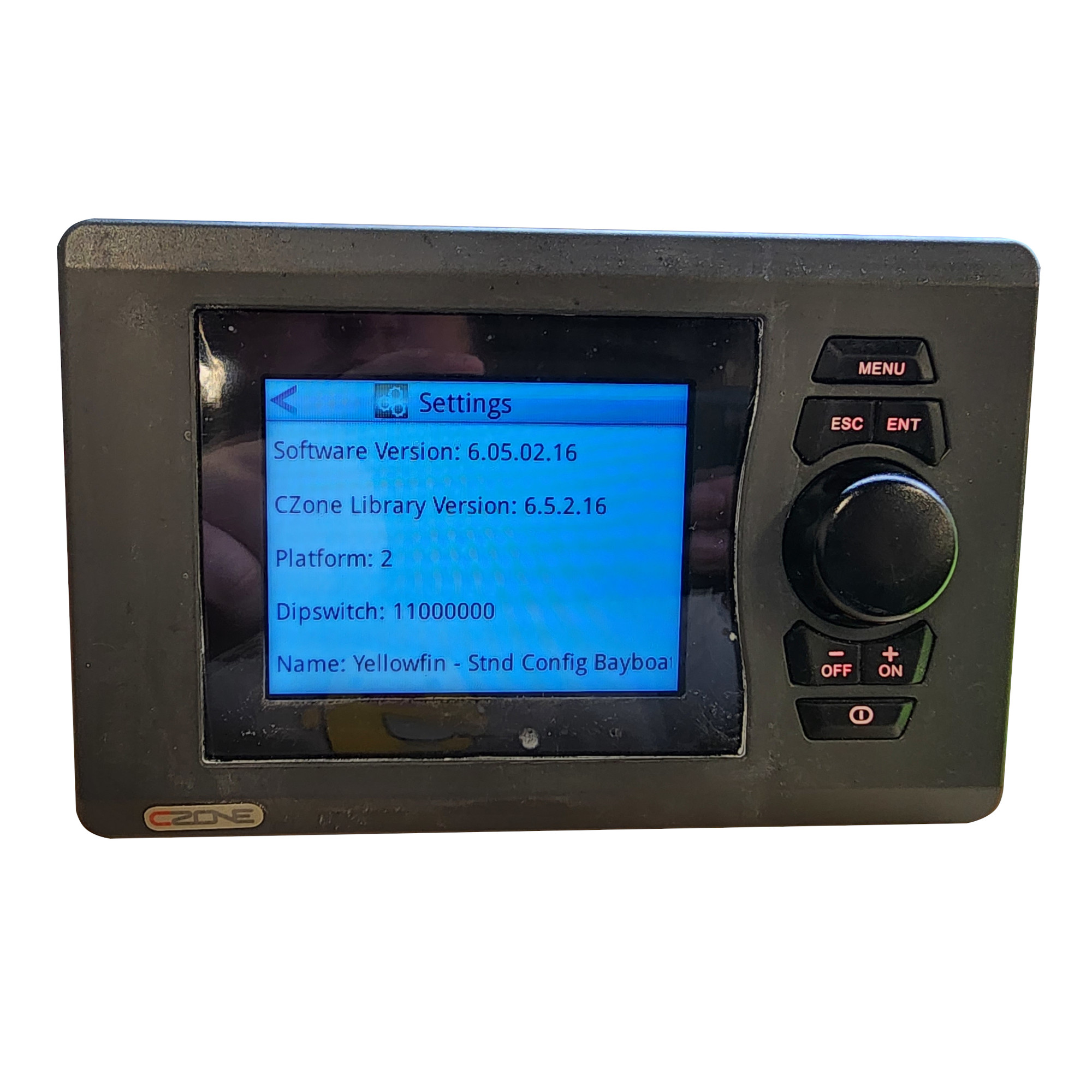 BEP Marine/CZone Marine Display Interface 80-911-0001-00 - Power-On ...