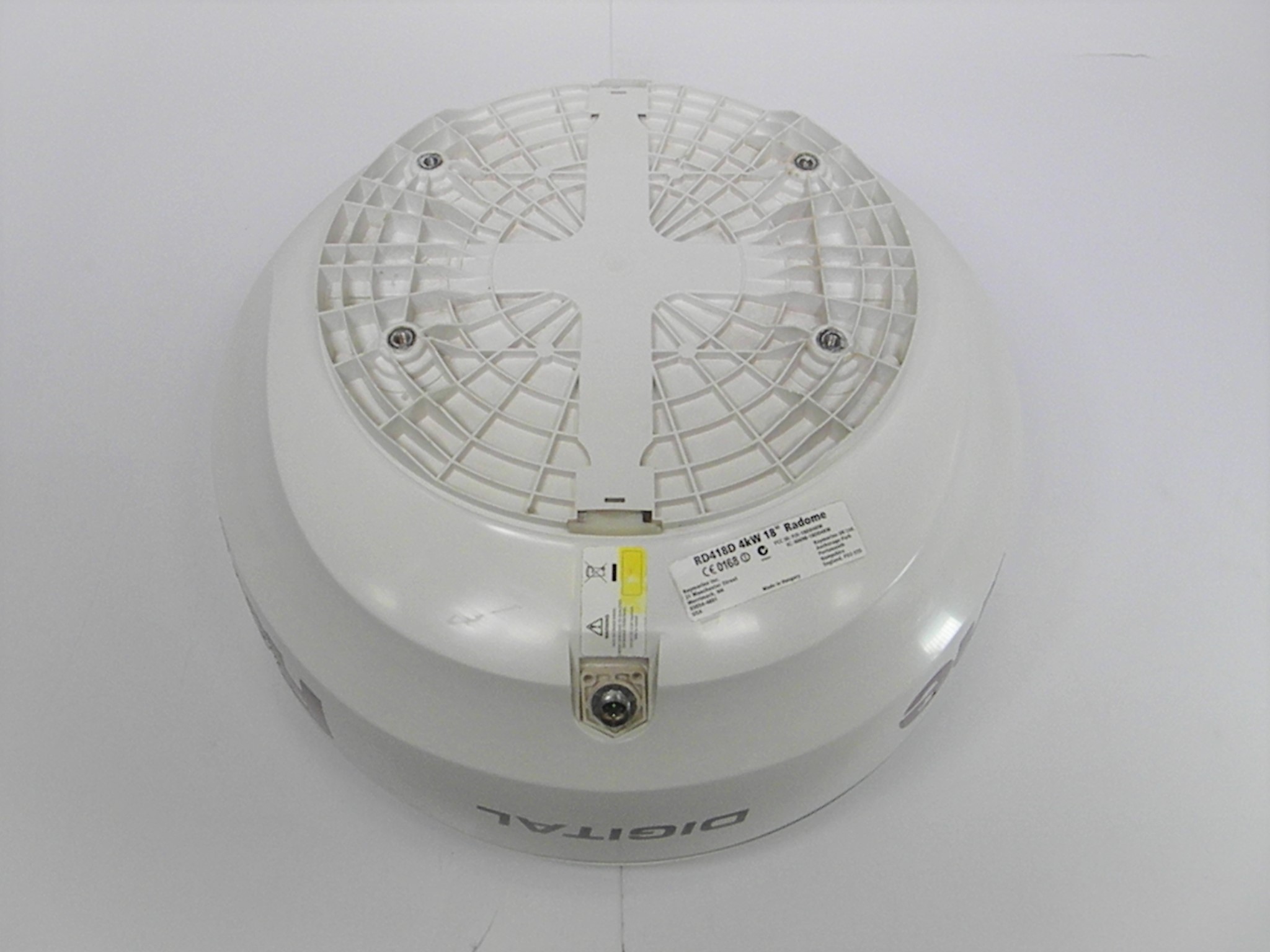 Raymarine RD418D 4kw 18” Digital Radome w/ NEW 5m Cable – Good Cond ...