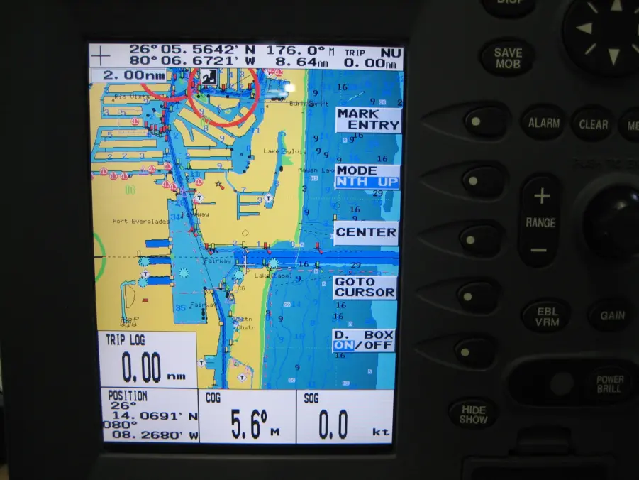 Furuno GD-1710c Navnet CMAP VX1 7" Chartplotter Display **MME REFURB ...