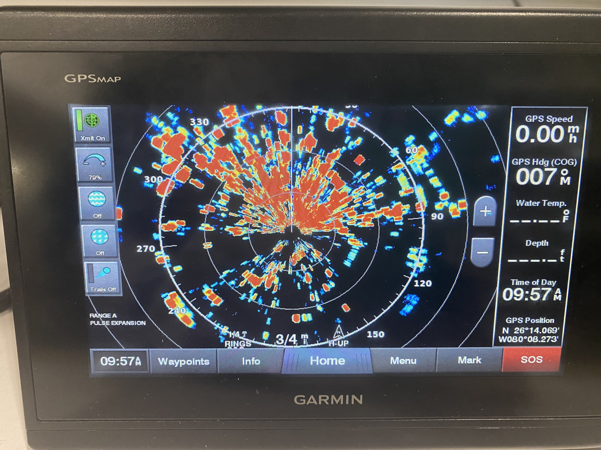 Garmin xHD2 6KW Radar Add-On GMR624 Pedestal W/4' Antenna-Working - Max ...