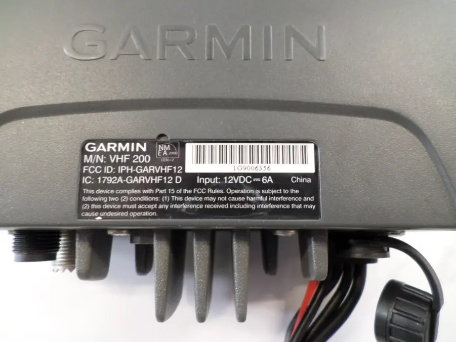 Garmin VHF 200 Radio Transceiver Unit - Max Marine Electronics