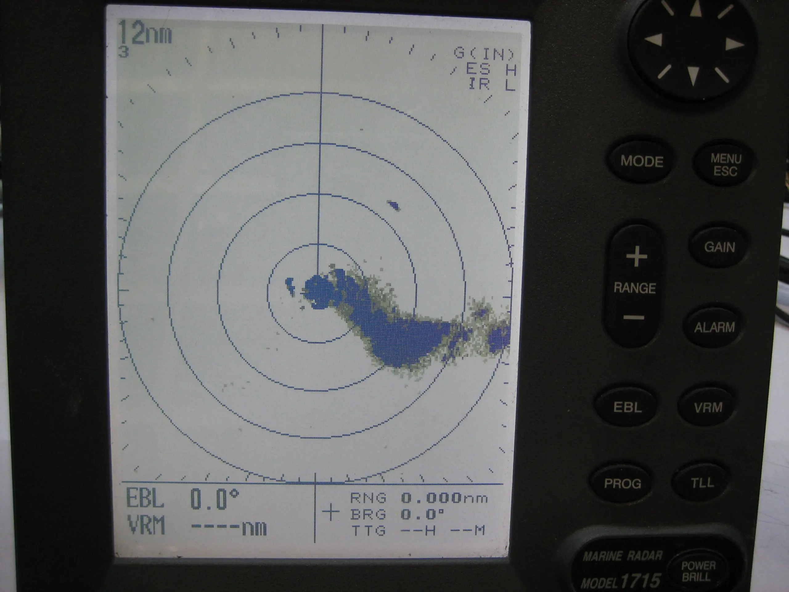 Furuno 1715 2.2kW Radar Dome System 7" Display - Fully Tested - Max ...