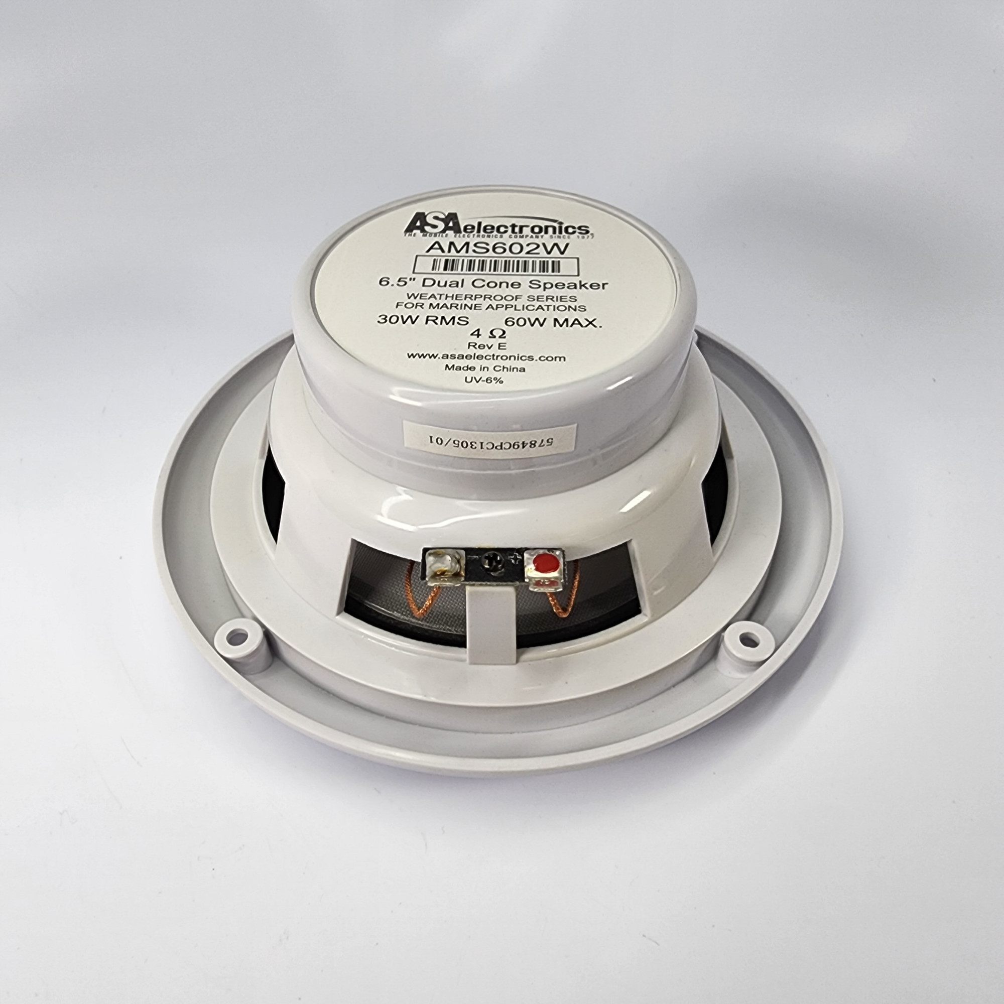 (1 Pair) ASA Electronics/Jensen Marine 7-1/8" Recessed Mount Speakers ...