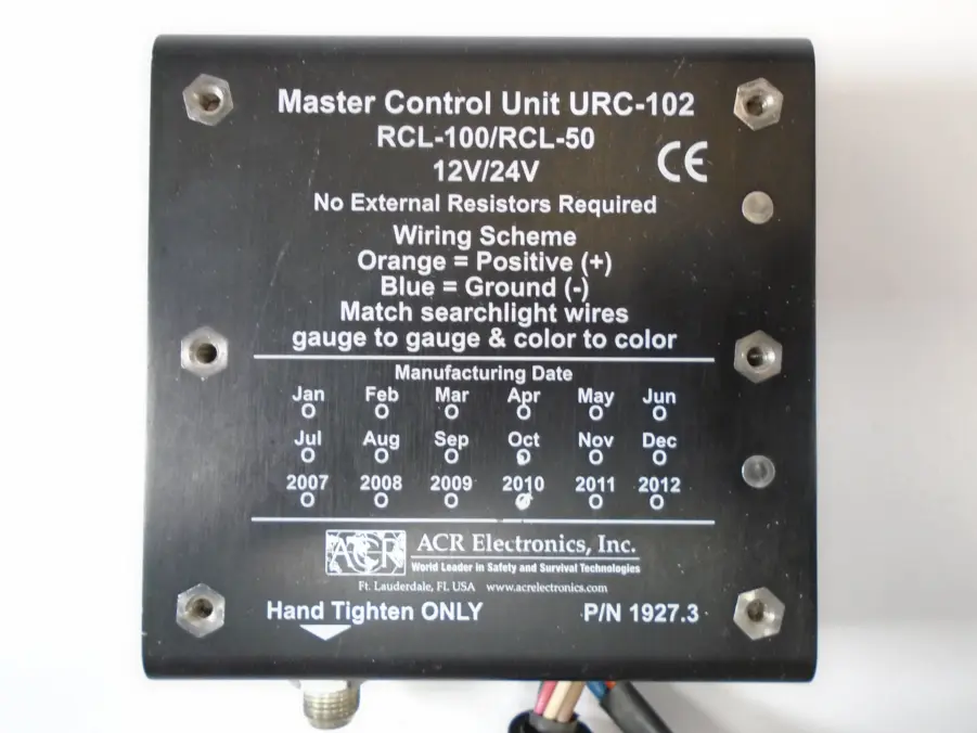 ACR RCL-100D Remote Control 24V Search Light Complete – TESTED GOOD ...