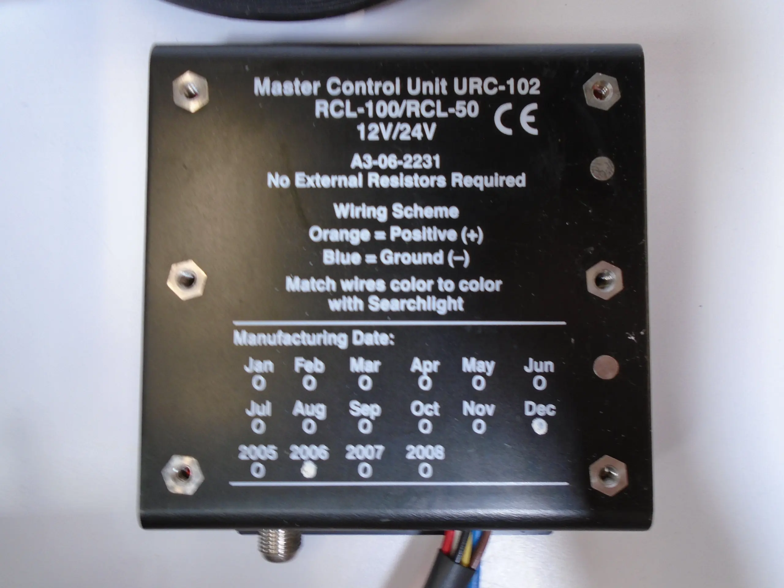 ACR RCL-100D Remote Control (24V) Search Light Complete – TESTED GOOD ...