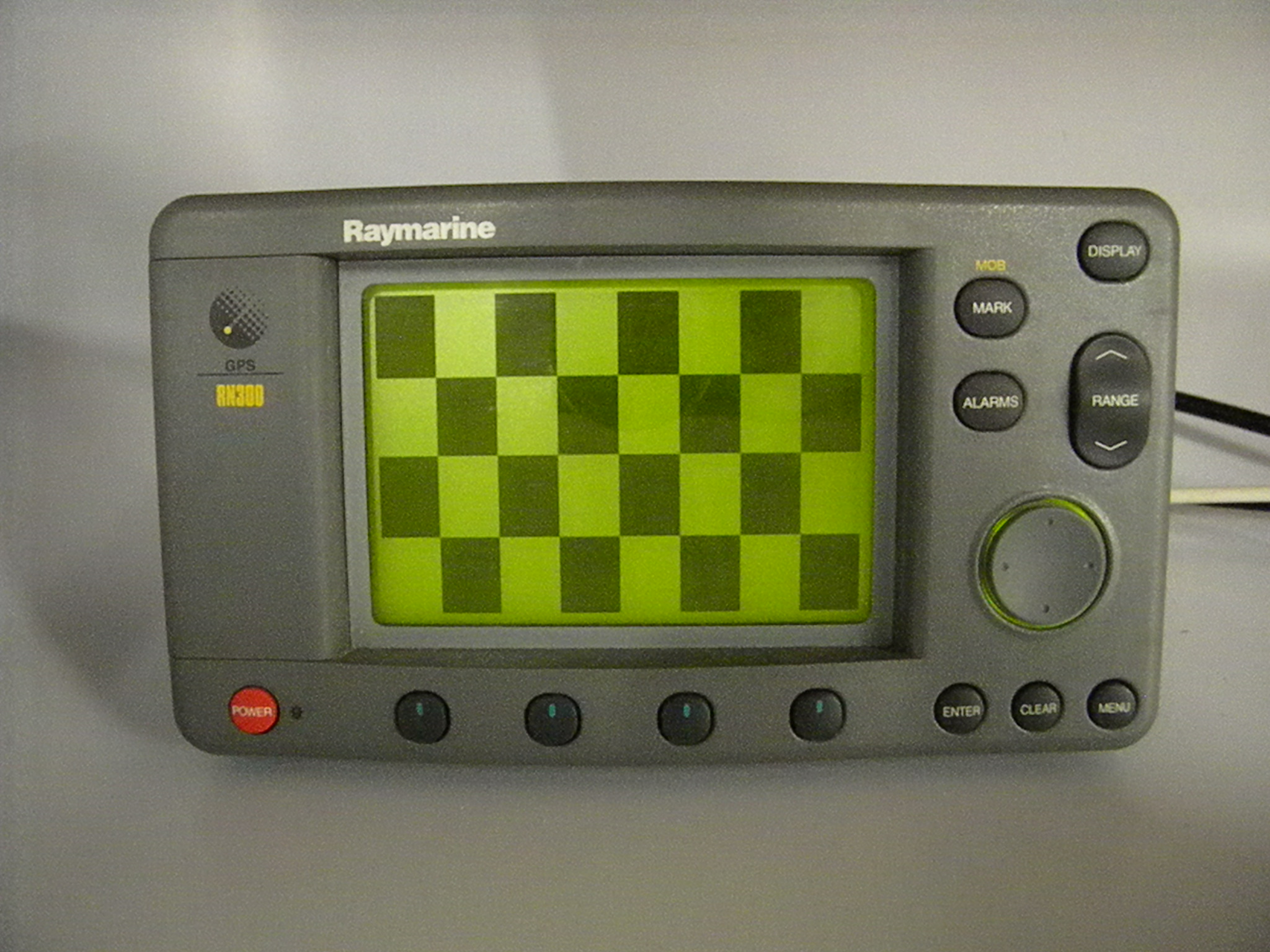 Raymarine RN300 GPS Plotter Display w/ Sun Cover E32017 - Tested - 90 ...