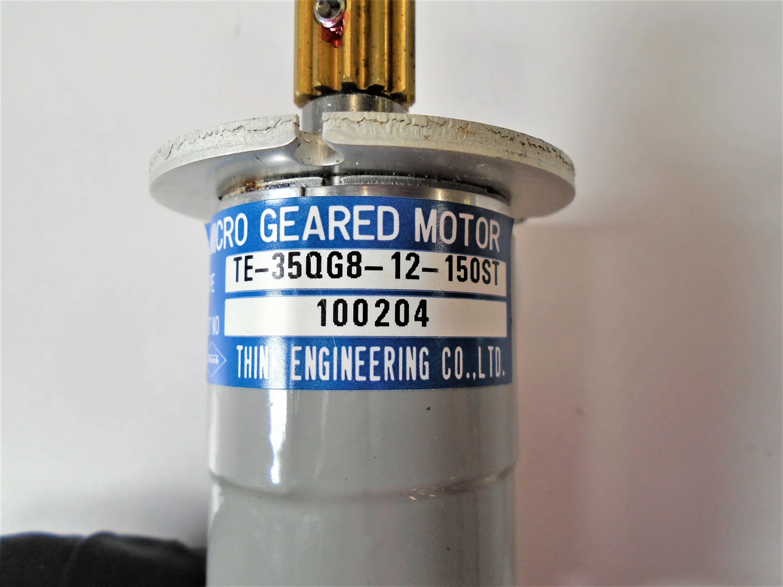 Micro Geared Motor (TE-35QG8-12-150ST) 12V-24V - Max Marine Electronics