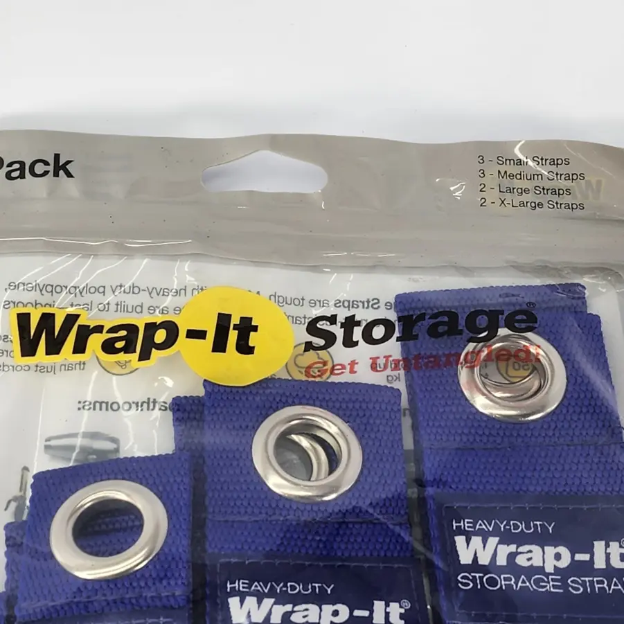 Wrap-It Storage Heavy-Duty Storage Straps - Assorted 10-Pack - Sapphire ...