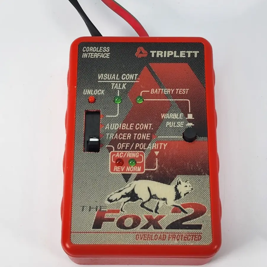 Triplett Fox 2 and Hound 3 Premium Tone and Inductive Amplifier Probe ...