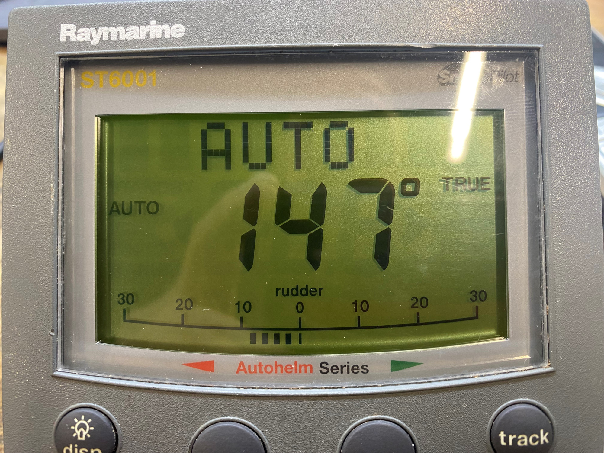 Raymarine/Raytheon ST6001 Seatalk Autopilot Head-E12098-90-Day Warranty ...