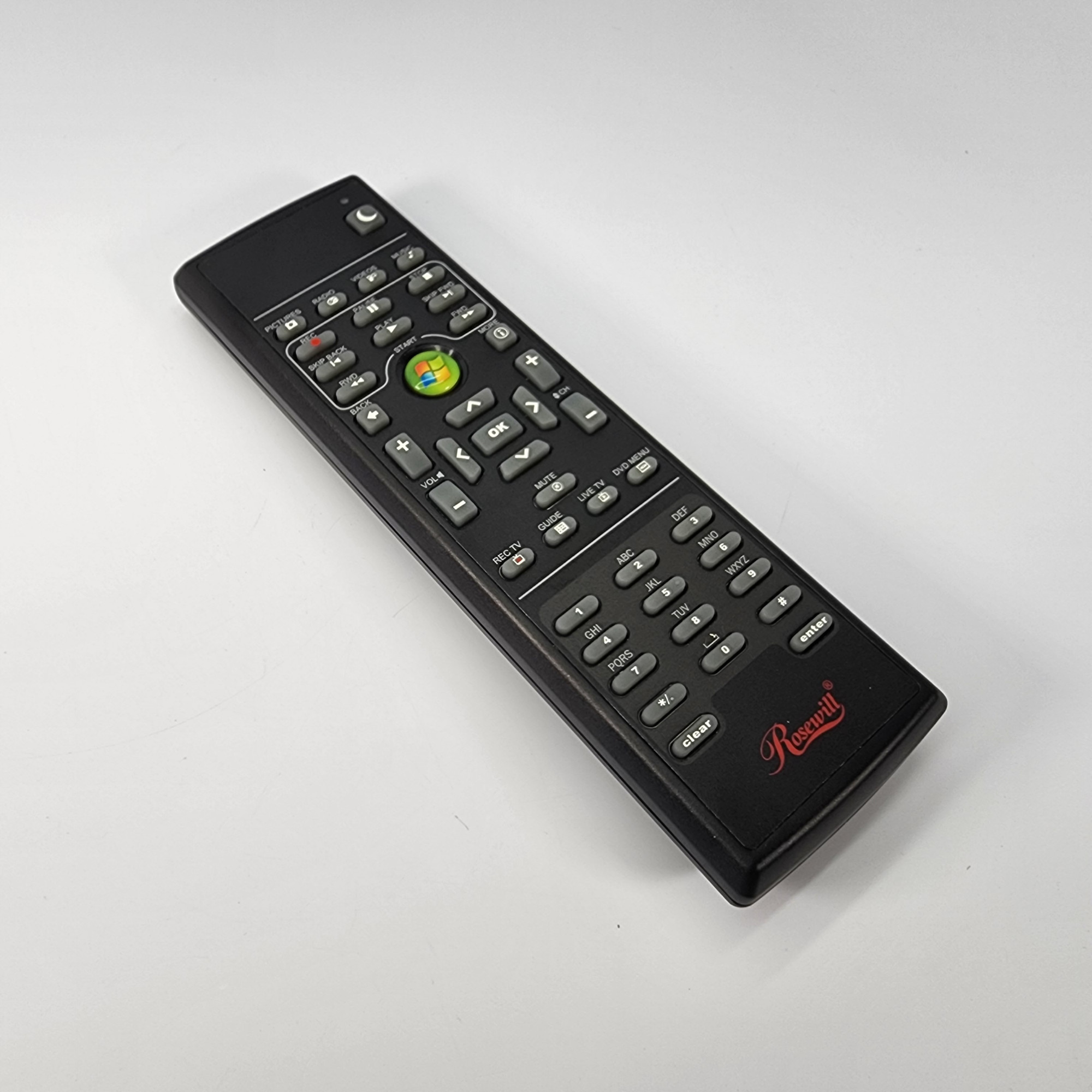 Rosewill RHRC-11001 MCE Infrared Remote Control with Learning Function ...