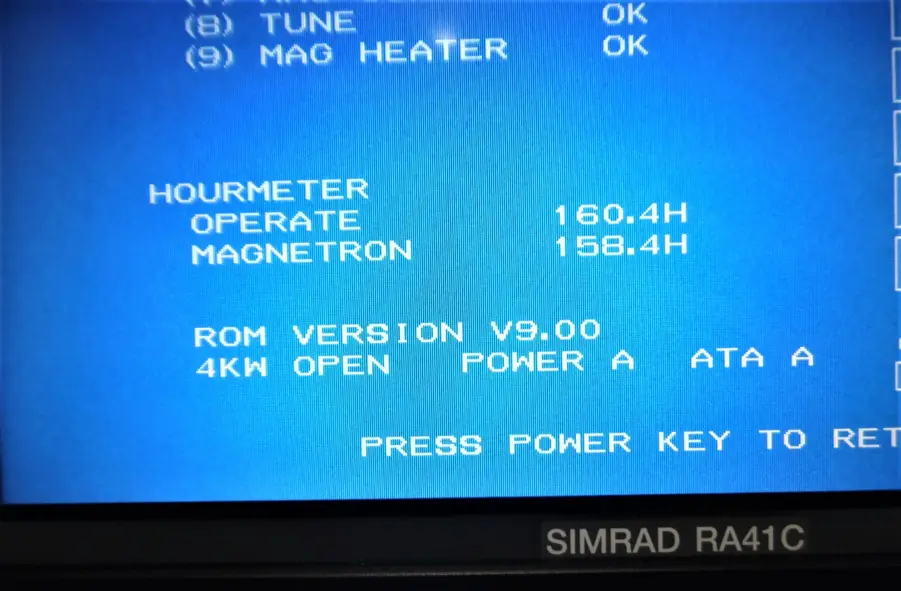 Simrad RA41C - 4KW Open Array Radar System - With Cabling + 3 Foot ...