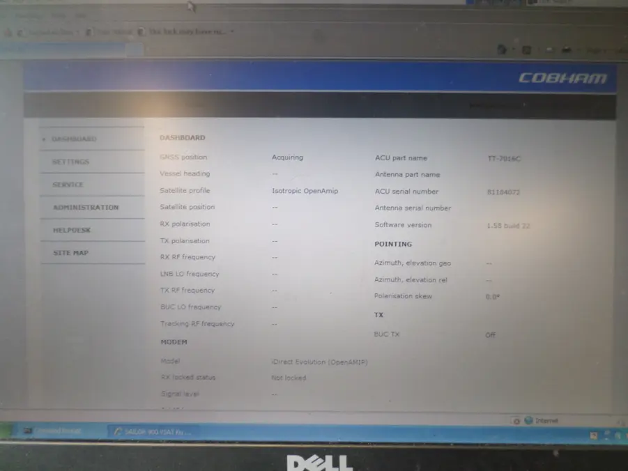 Cobham Sailor 7016C ACU for Sailor 600/900 VSAT System - Max Marine ...