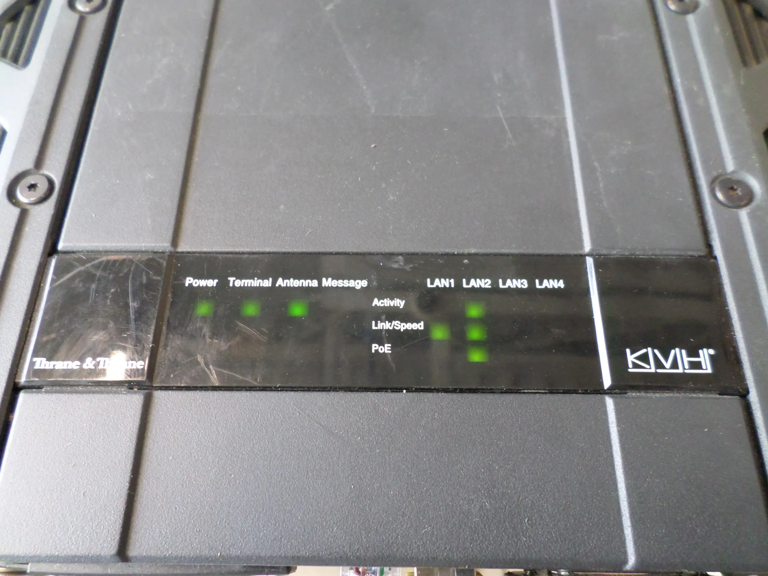 KVH TracPhone FB250 FB500 FleetBroadband Cobham Sailor TT3738A Terminal ...