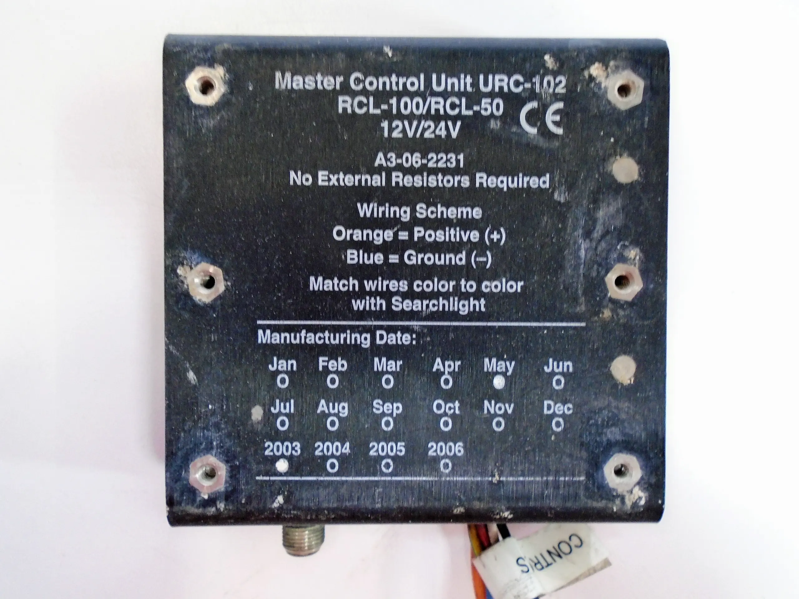 ACR RCL-100D Remote Control 12V Search Light Complete – NEW Bulbs ...