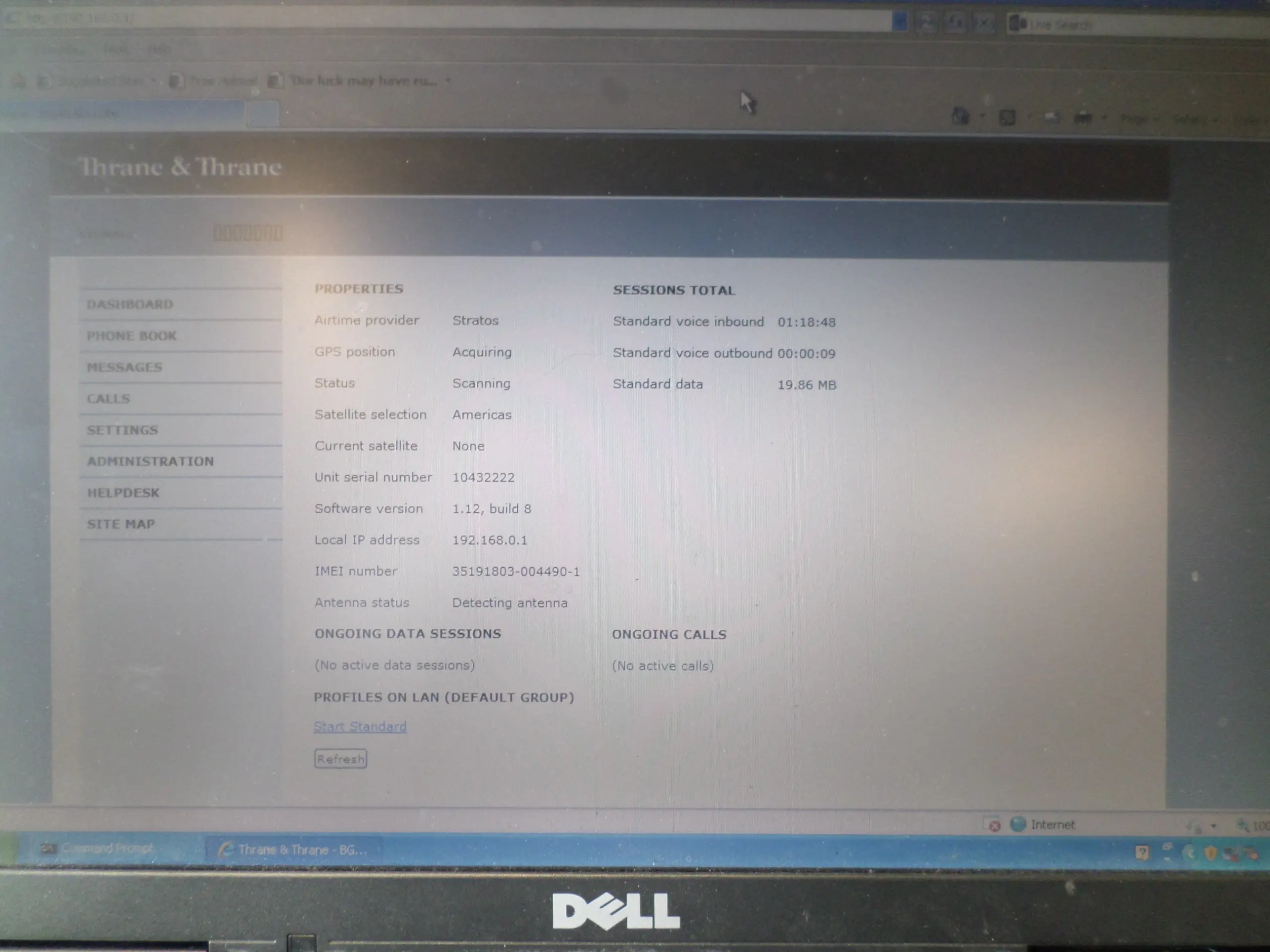 Sailor FB250 Inmarsat FleetBroadband Working Antenna TT-3050A - Max ...